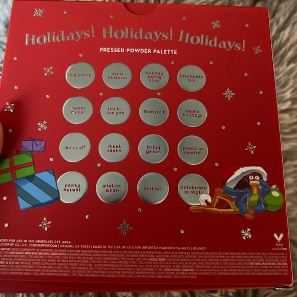 Colourpop | Makeup | Colourpop Holidays Muppet Eyeshadow Palette | Poshmark